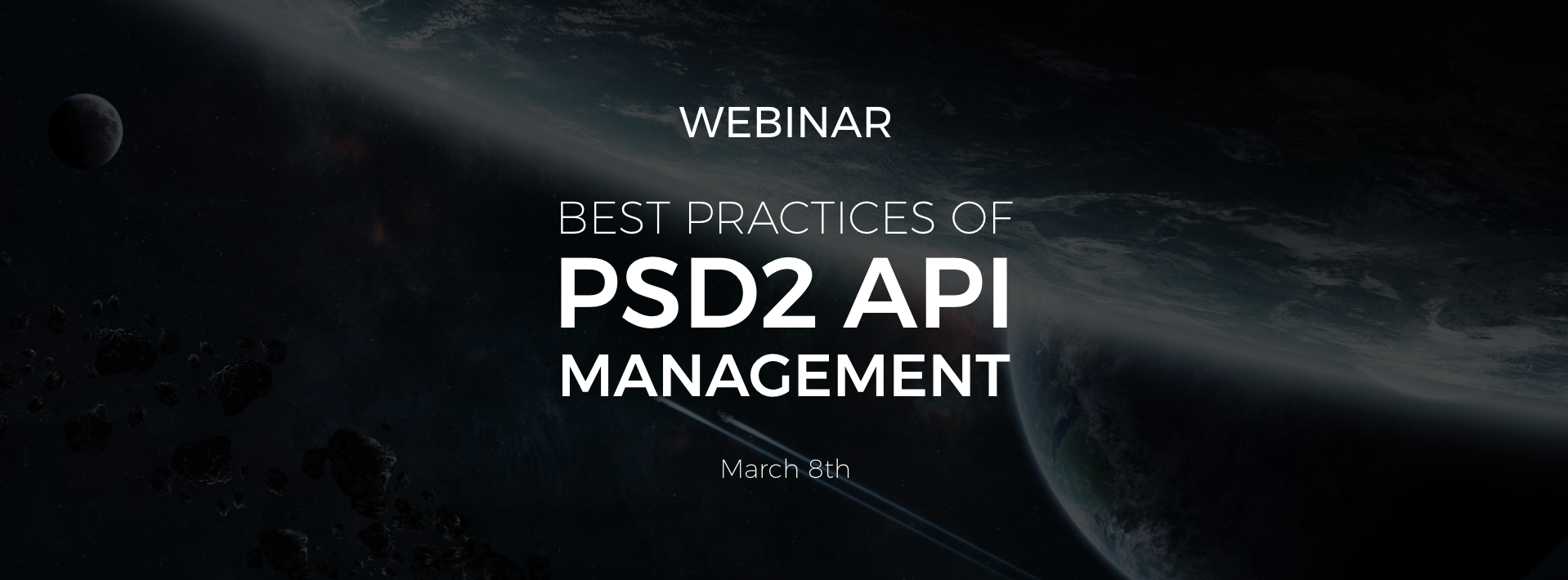 Webinar: Best practices of PSD2 API Management